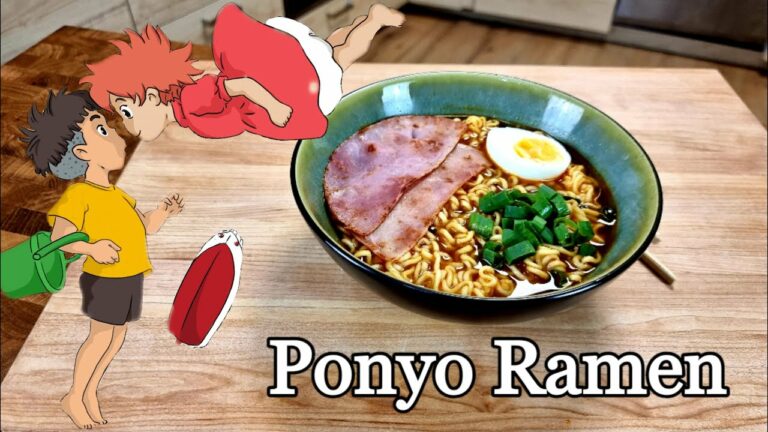 Ponyo Ramen by Studio Ghibli! 🍜 #ponyo #ramen #studioghibli #shorts ...